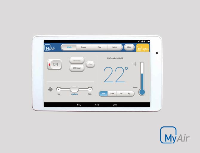 Myair Aircon Controller | Myair Air Conditioning Melbourne